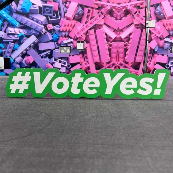 Cutout Hashtag Sign Props | We Do Printing