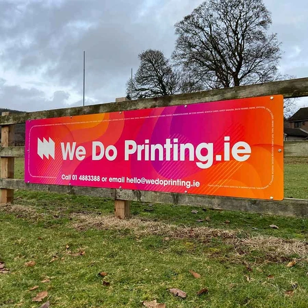 Custom Pitchside Signage | We Do Printing